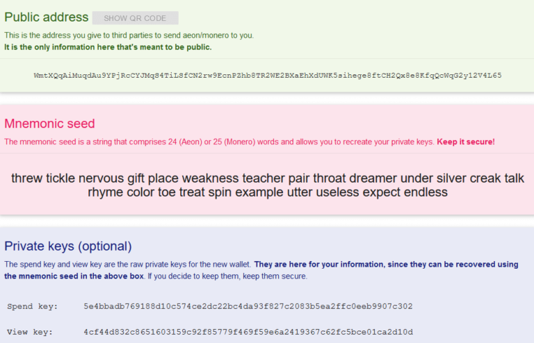 Aeon coin beginners guide - AEON features, specifications & wallet setup