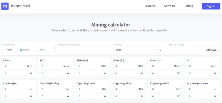 WhatToMine Alternatives - Mining calculators to find out what to mine