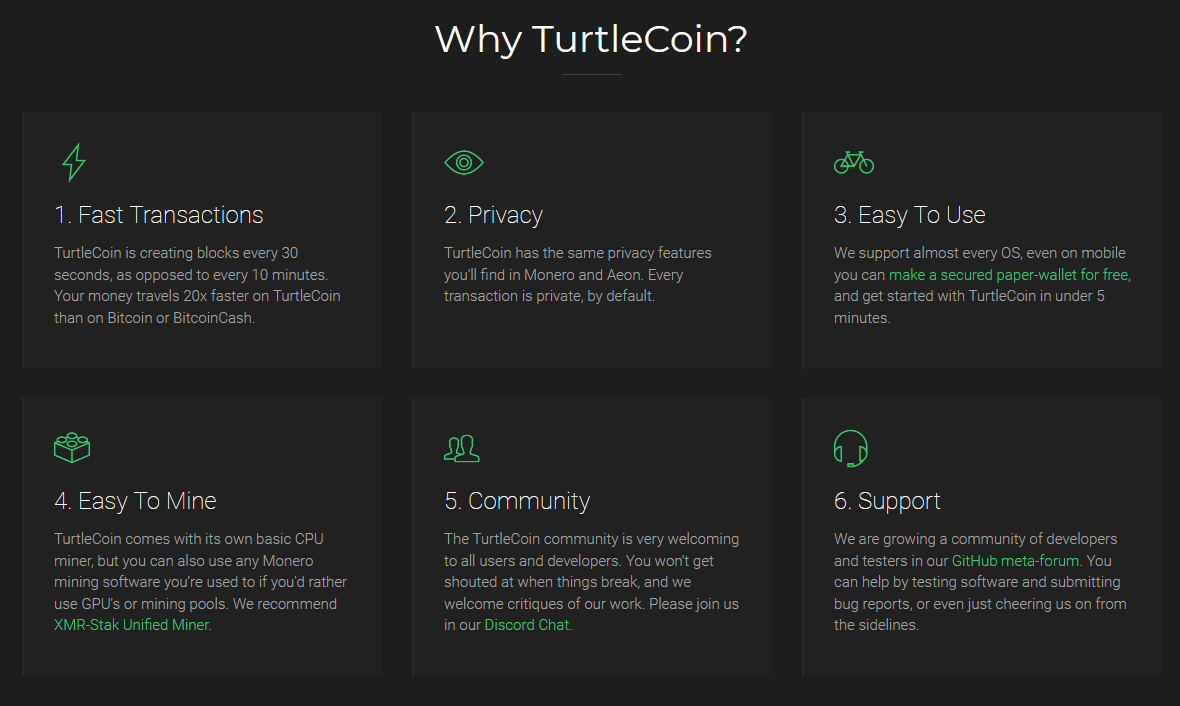 What is Turtlecoin? TRTL features, specifications and wallet setup