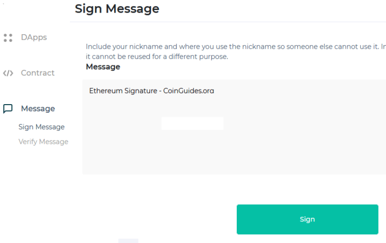Signing Messages with Ledger Nano S / Nano X - Ledger Live