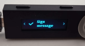 Signing Messages with Ledger Nano S / Nano X - Ledger Live