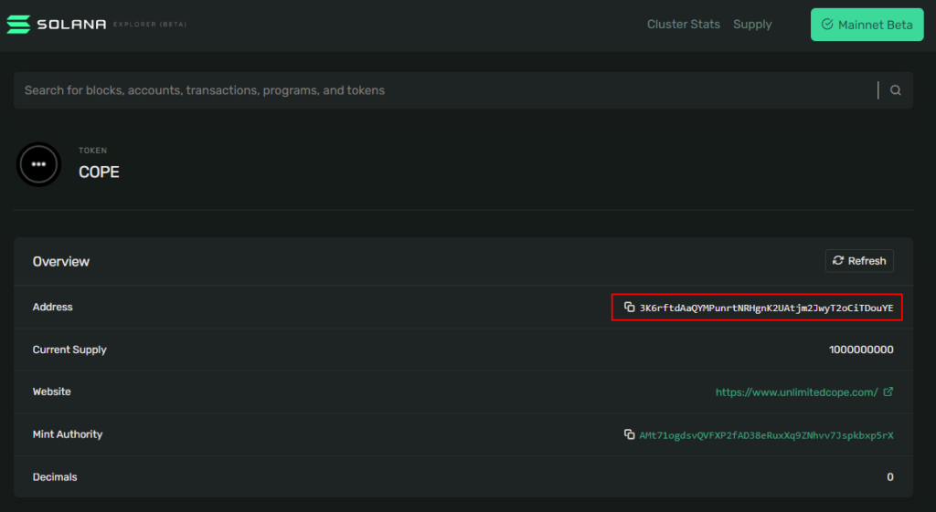 Adding custom tokens on Solana wallet (SOL) - Add SPL & ERC20 tokens