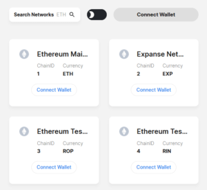 EVM blockchain list - How to add any EVM network to Metamask