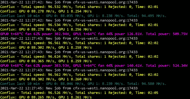 How to mine Conflux (CFX) with GPU? Windows & Linux (Hive OS)
