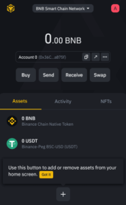 Binance coin (BNB) wallet - Setup & use BNB Smart Chain wallet