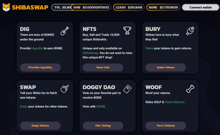 Shiba Inu token wallet - Store and Mange SHIB, LEASH, BONE